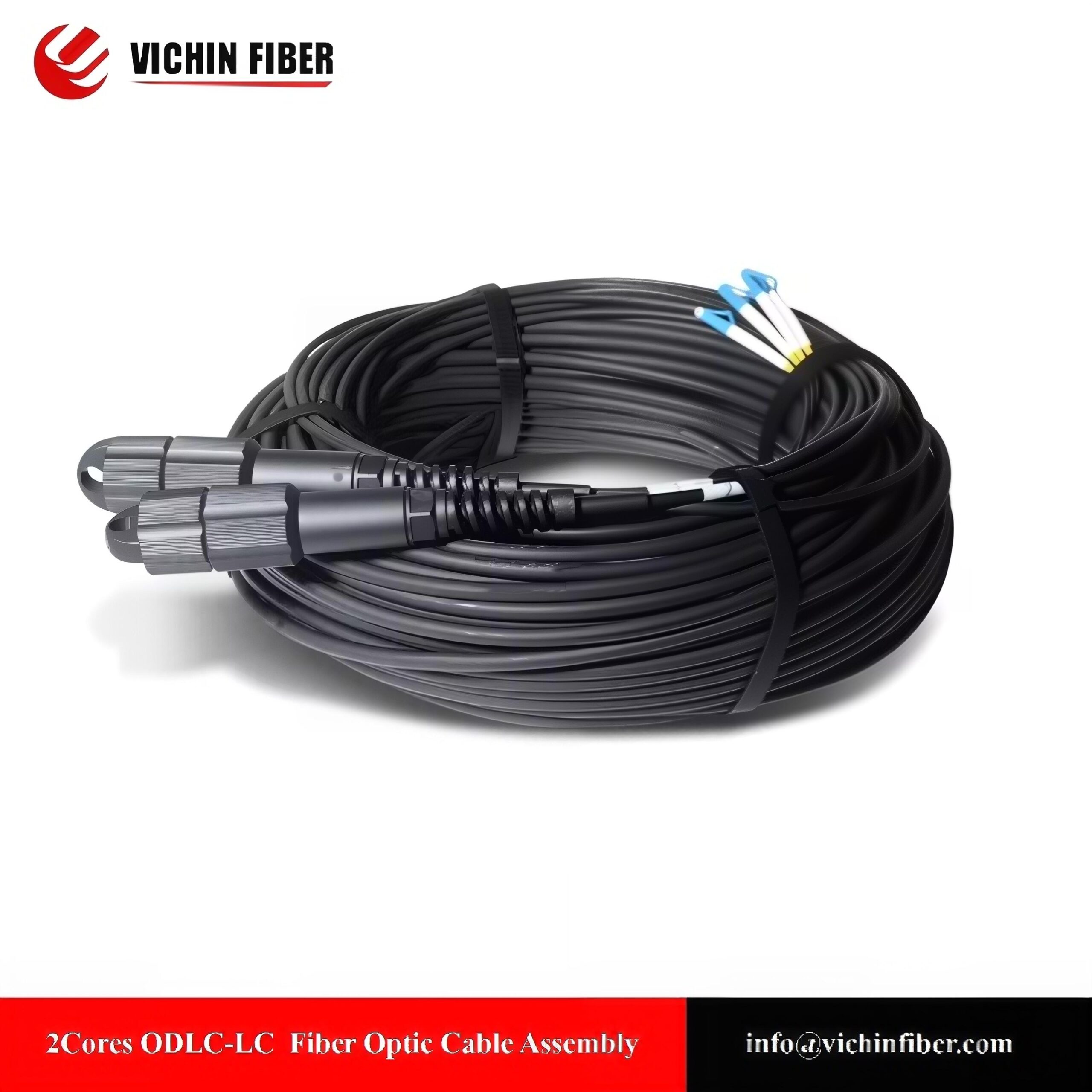 Wholesale 2Cores ODLC-LC Fiber Optic Cable Assembly Manufacturer ...