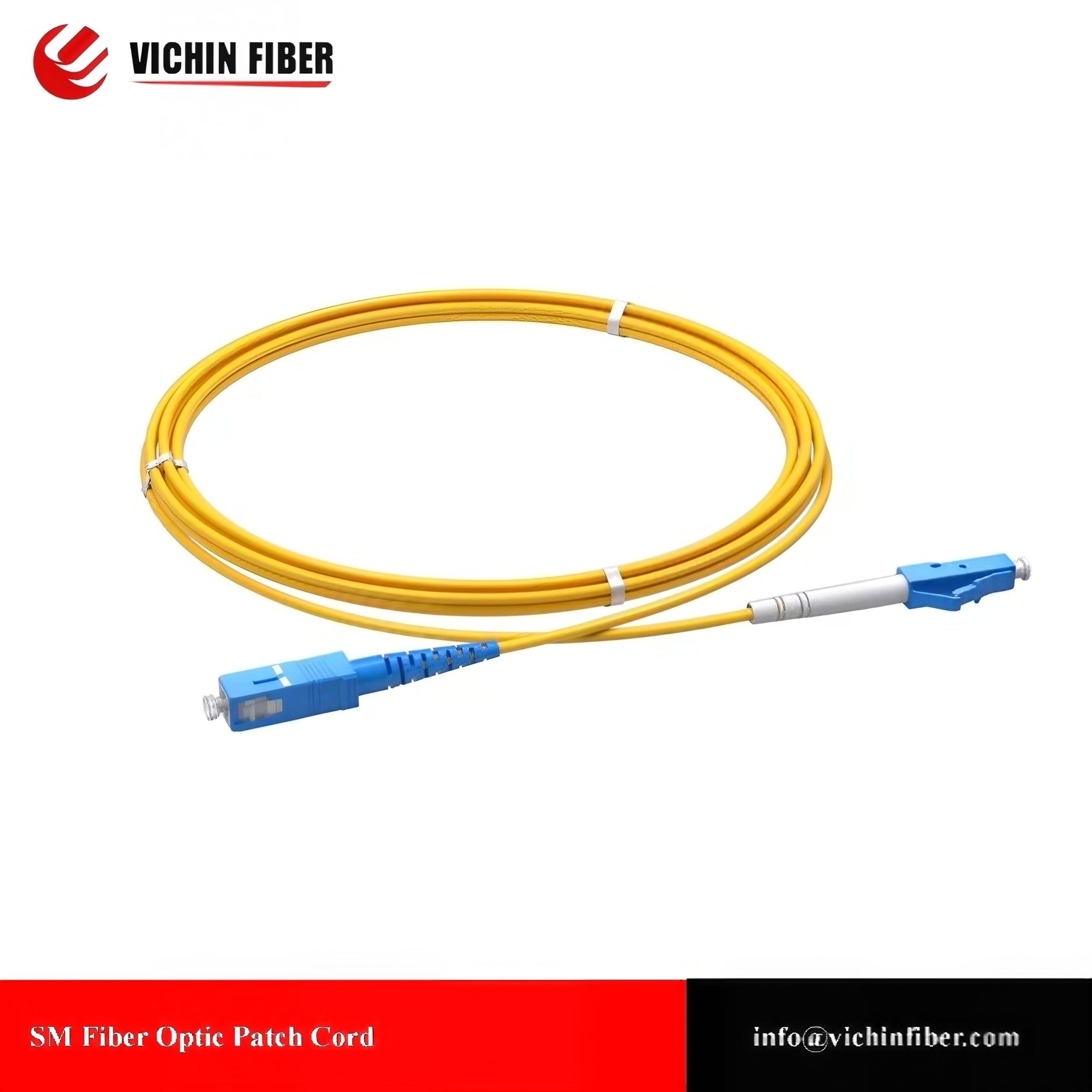 Wholesale SM Fiber Optic Patch Cord Manufacturer & Supplier - Vichin Fiber