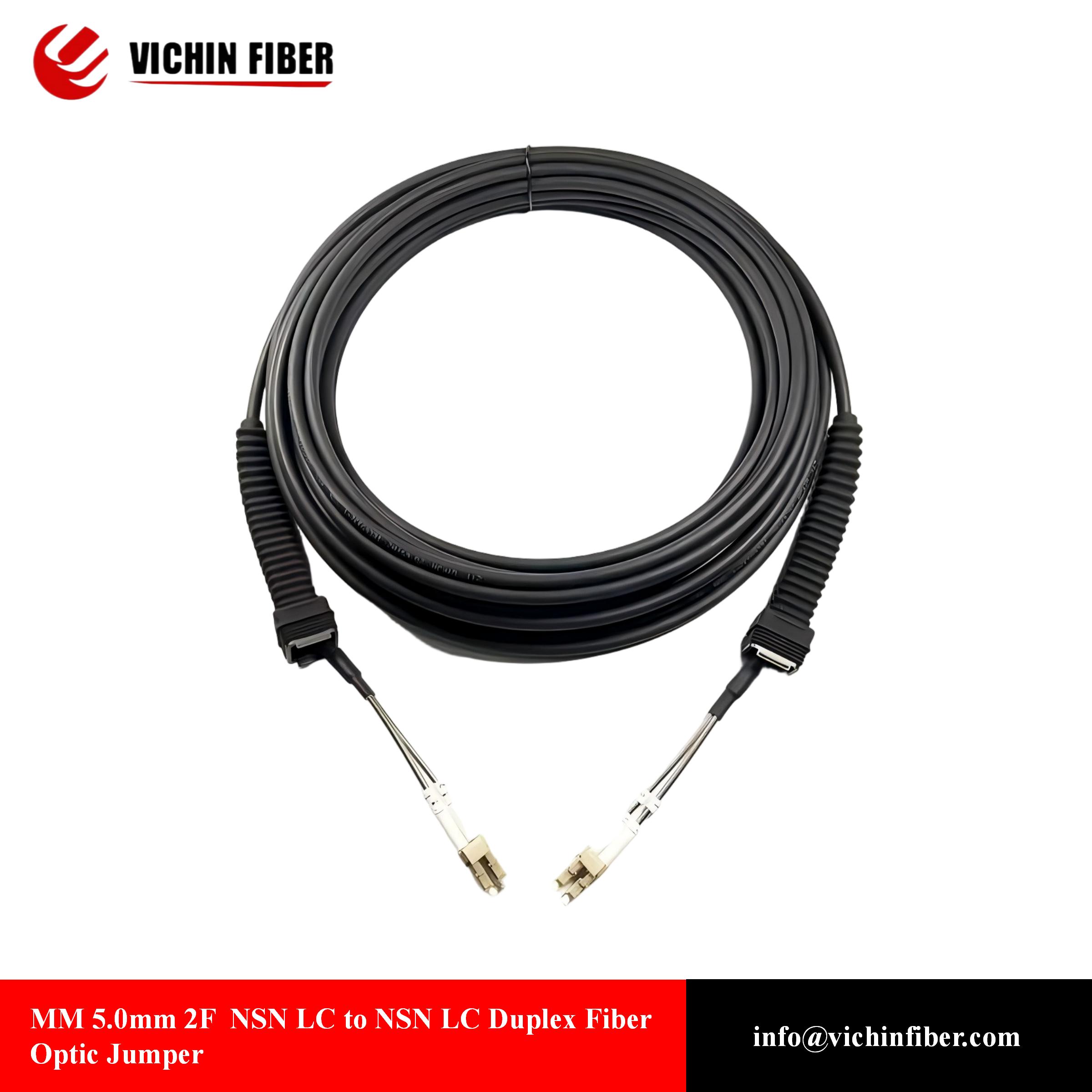 Wholesale NSN Boot duplex LC Fiber Optic Jumper Manufacturer & Supplier ...